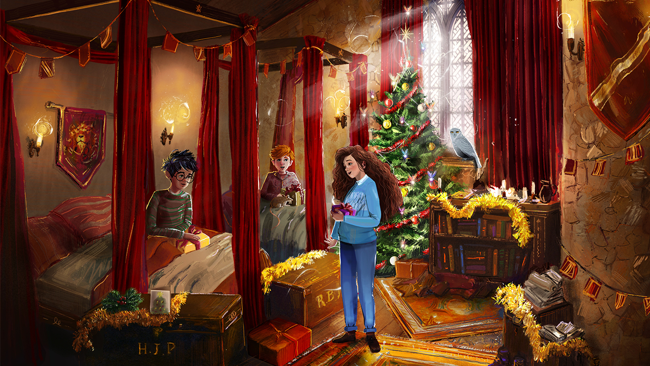 Friends Become Family at Hogwarts! Unveiling the New Festive Gryffindor ...